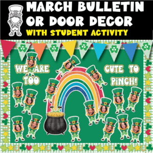 March Bulletin Board St. Patrick's Day | Made By Teachers