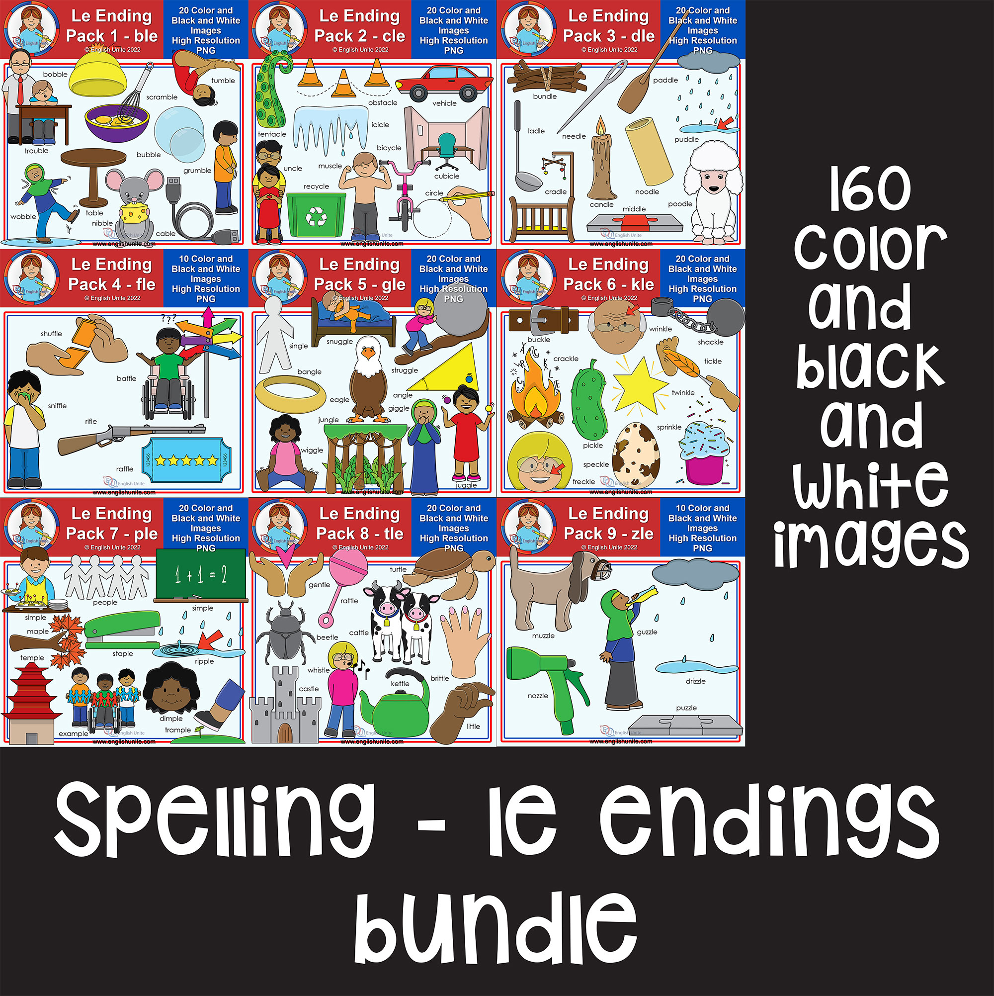 Clip Art - Plurals 4 (Words ending in y) | Made By Teachers