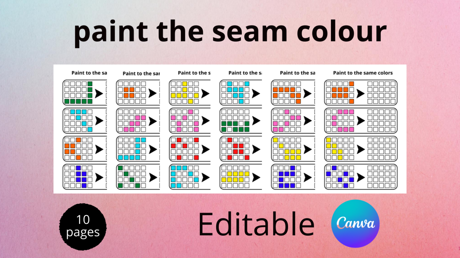 say find and color- Number Recognition Coloring Page- Color By Number 1 ...