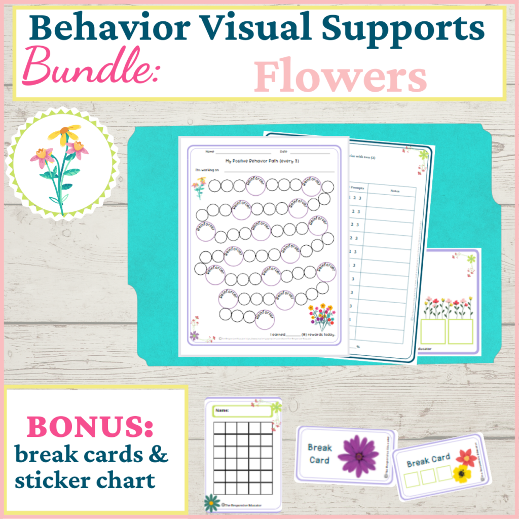 Behavior Visual Supports- Birds | Made By Teachers