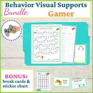 Behavior Visual Supports- Airplanes | Made By Teachers