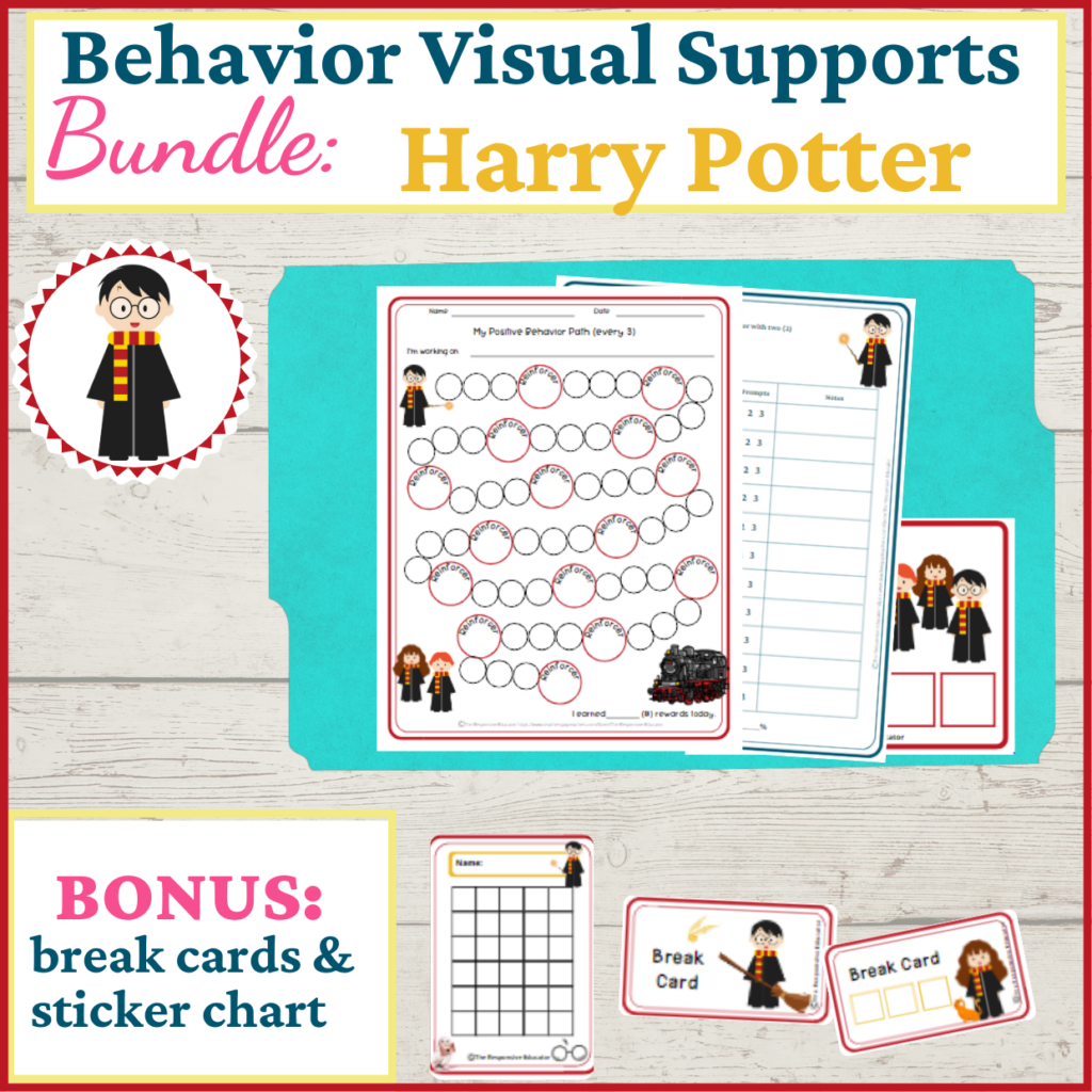 Behavior Visual Supports- Minions | Made By Teachers