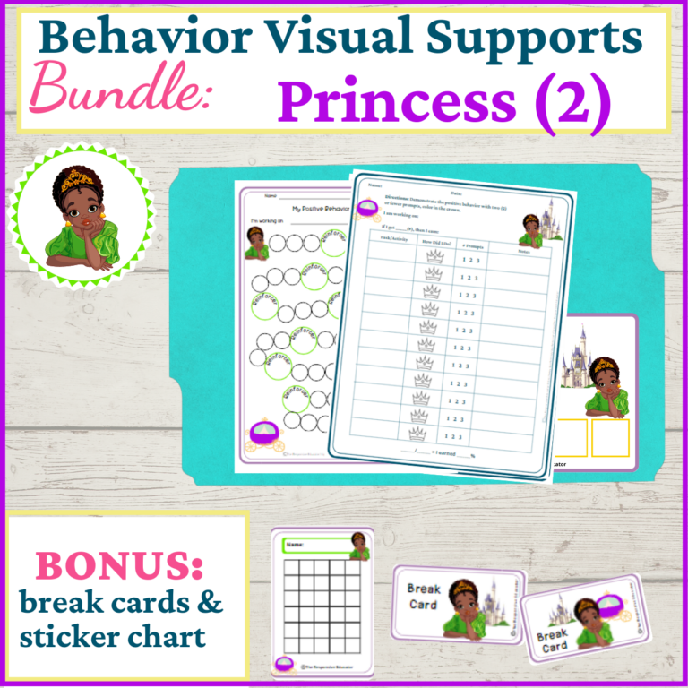 Point Sheet for Behavior- Princess (1) | Made By Teachers