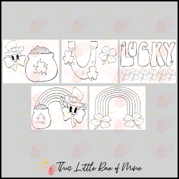 St Patrick's Day - number sequence puzzle printable - coloring - math ...