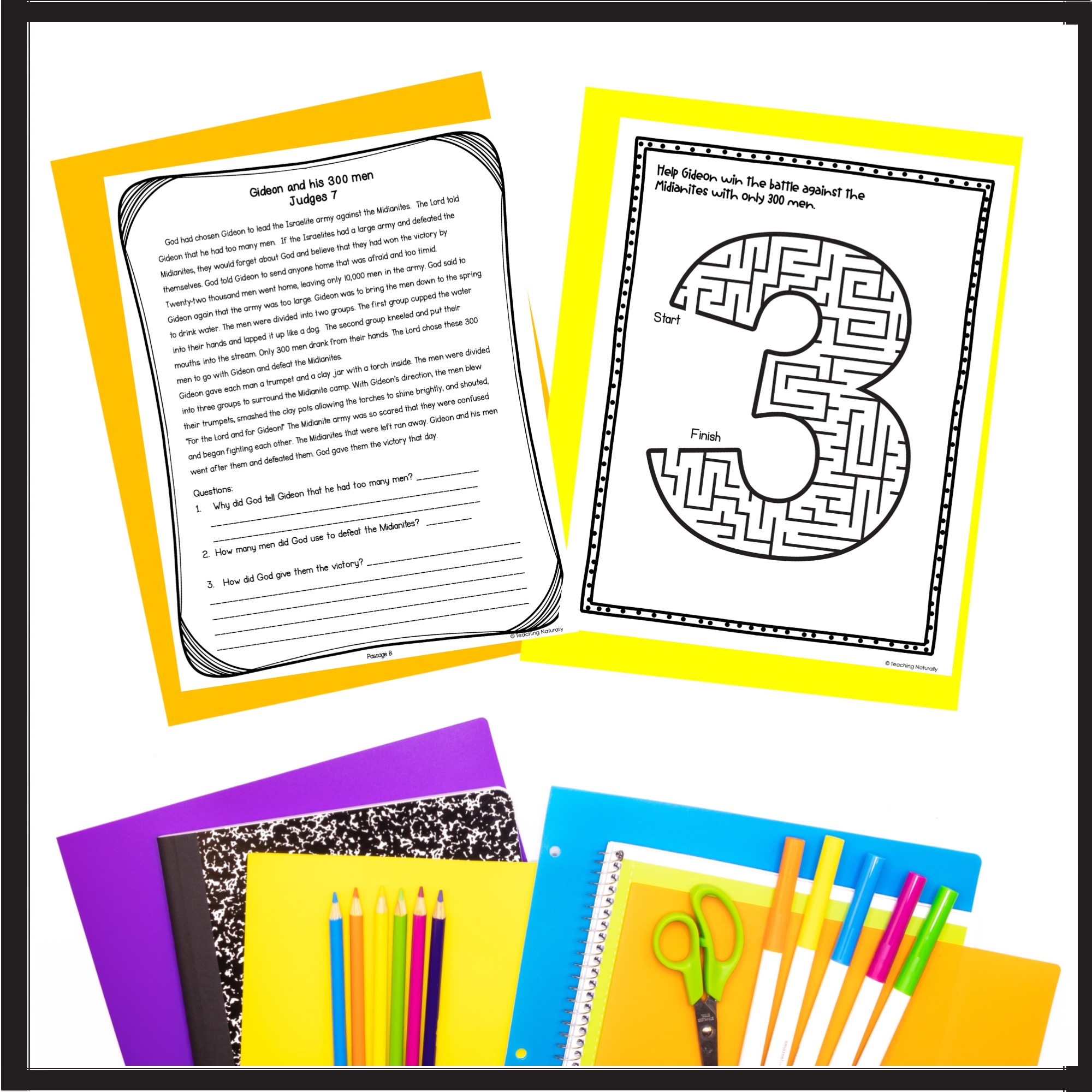 Judges Bible Lessons: Deborah, Gideon, and Samson | Made By Teachers