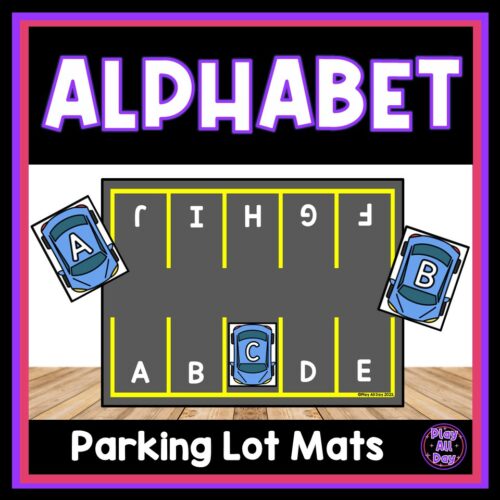 Alphabet Parking Lot Mats | Letter Matching Activities | Made By Teachers