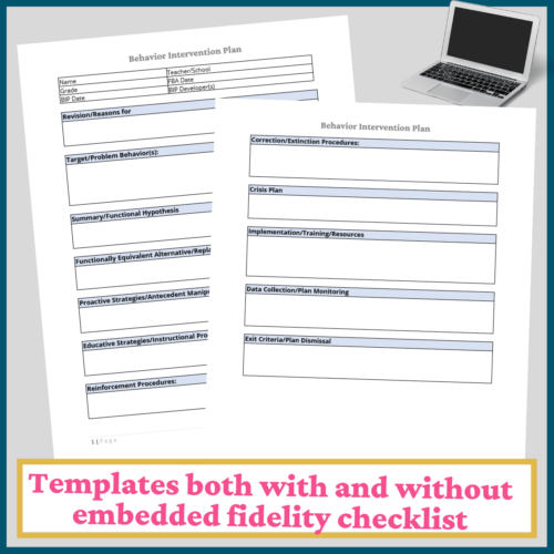 Behavior Intervention Plan | Made By Teachers