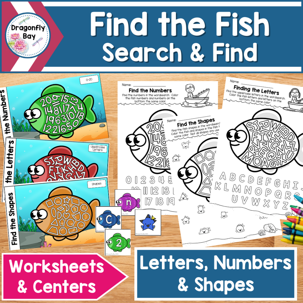 Find the Uppercase Letters Lowercase Letters Numbers 0 to 20 and Shapes ...