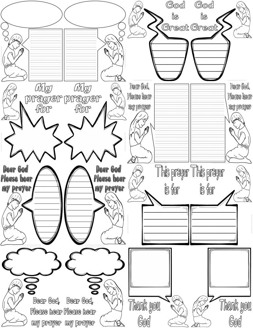 Prayer Prompts to Write and Draw | Made By Teachers