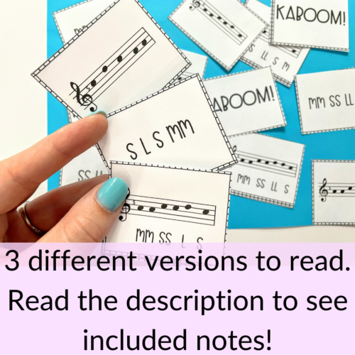 Solfege Kaboom! BUNDLE // Printable solfa game for Elementary Music ...