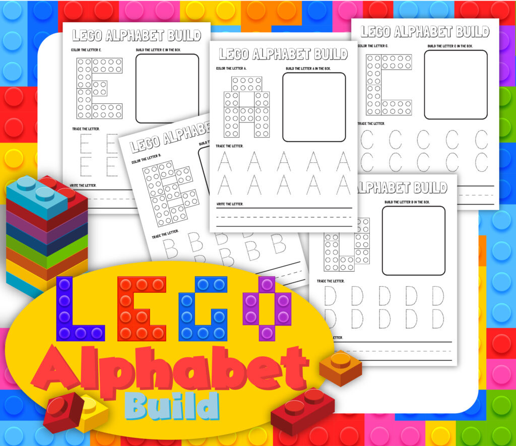 Lego Alphabet Build | Made By Teachers