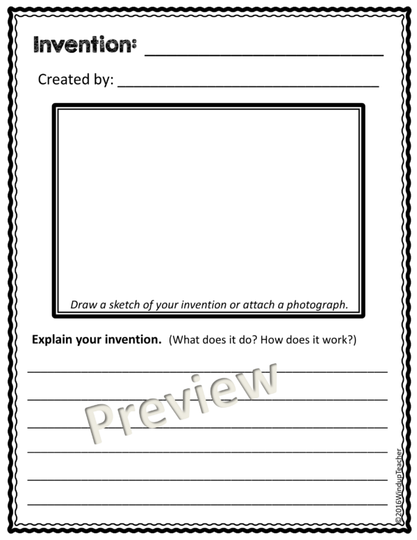 Makerspace: Create an Invention Poster Project | Made By Teachers