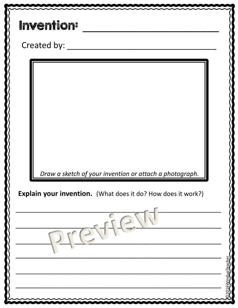 Makerspace: Create an Invention Poster Project | Made By Teachers