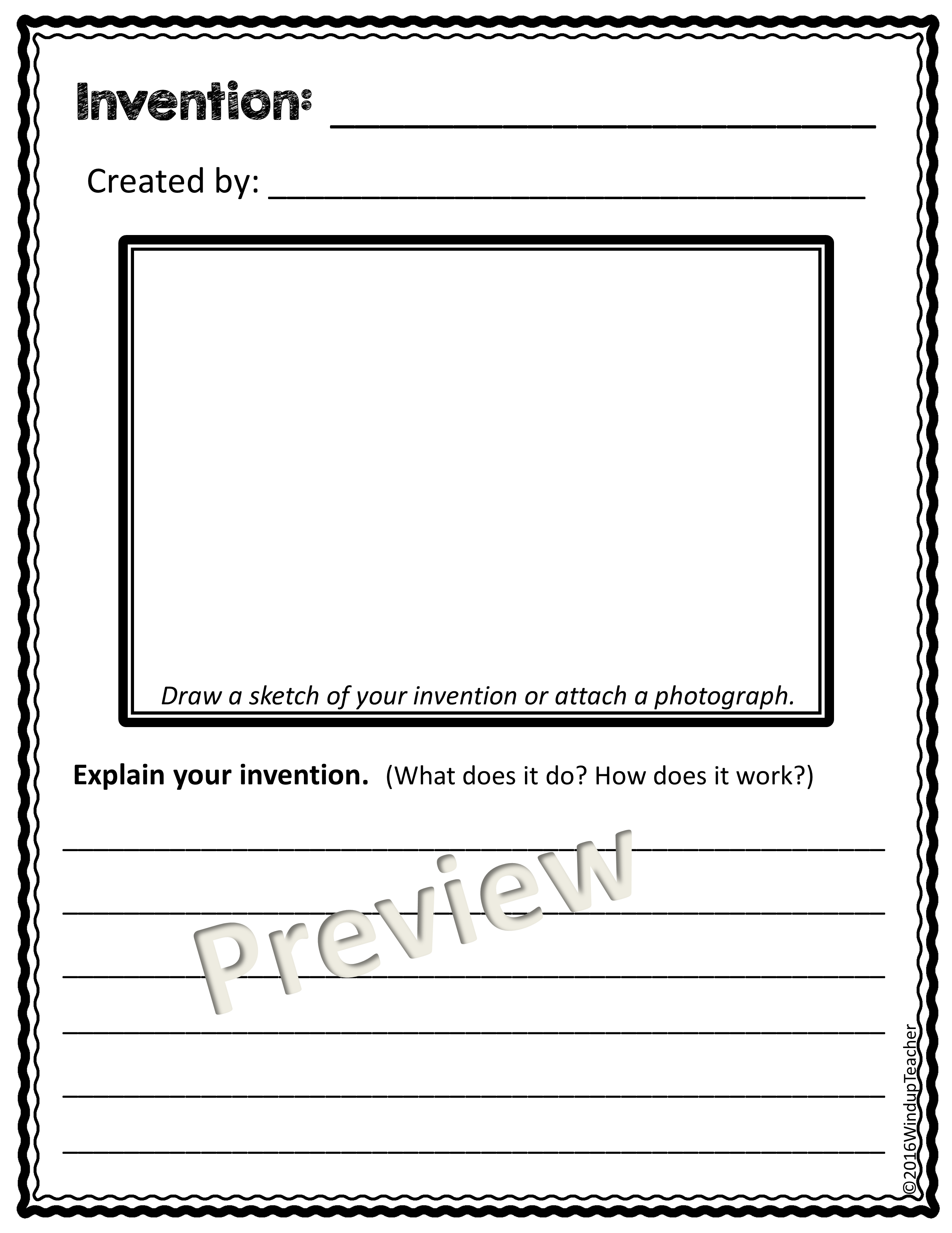 Makerspace: Create an Invention Poster Project | Made By Teachers