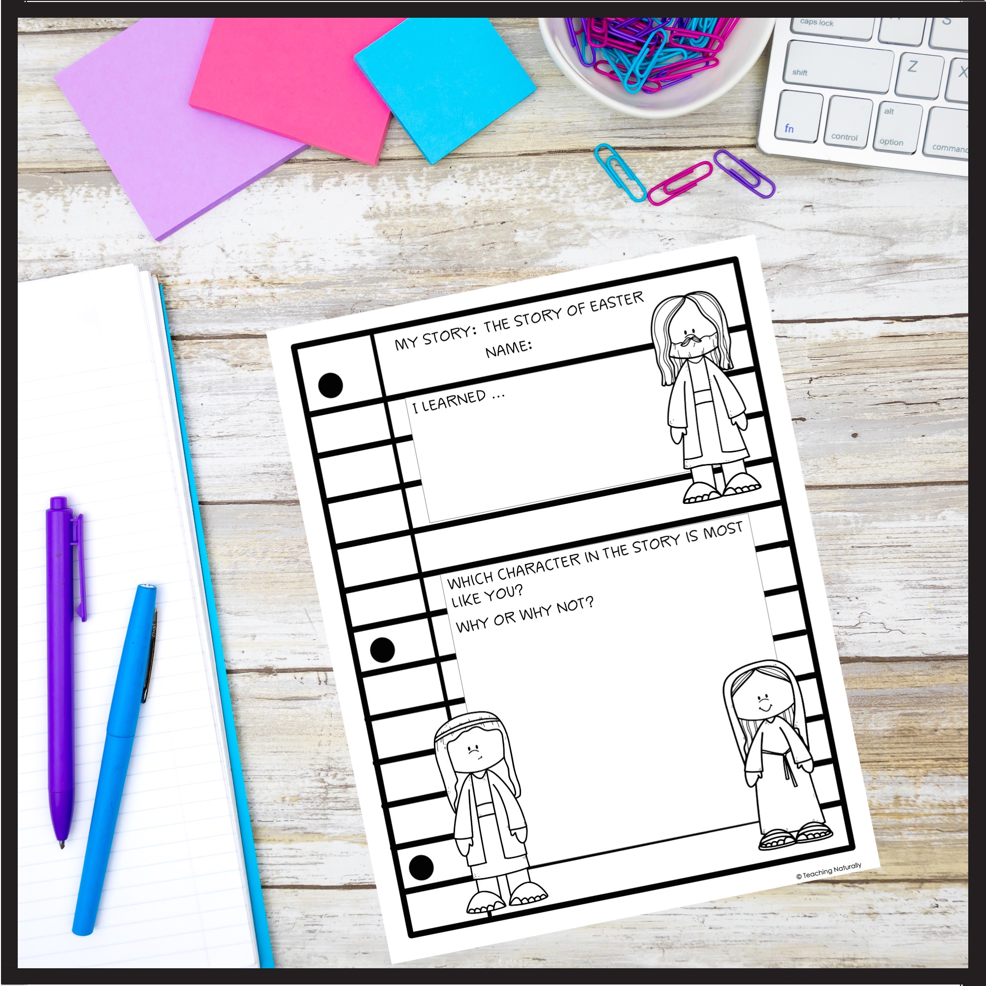 Easter Bible Lesson and Activities for 1st, 2nd, 3rd, and 4th grades ...