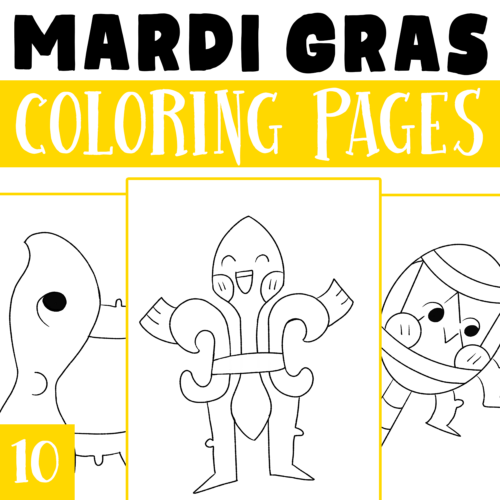 Mardi Gras Coloring Pages, Fat Tuesday Coloring Sheets Activity ...