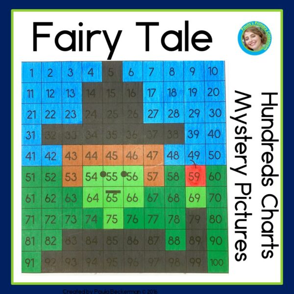 Fairy Tale 100s Charts | Hundreds Chart | 100 Chart Mystery Pictures ...