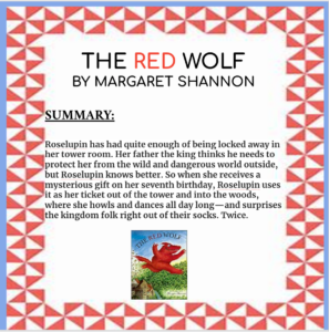 THE RED WOLF BY MARGARET SHANNON READING LESSONS & ACTIVITIES | Made By ...
