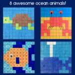 Ocean 100s Chart | Hundreds Chart | 100 Charts | Addition Subtraction ...