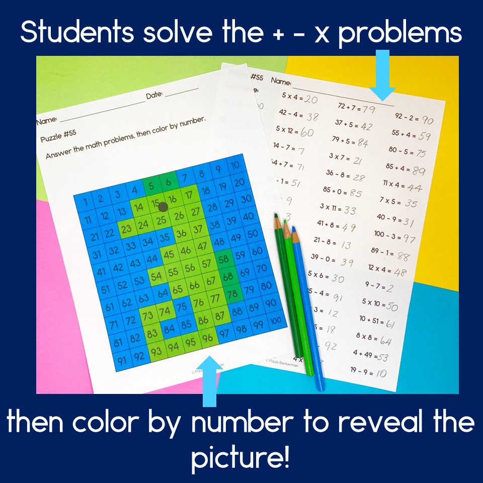 Ocean 100s Chart | Hundreds Chart | 100 Charts | Addition Subtraction ...