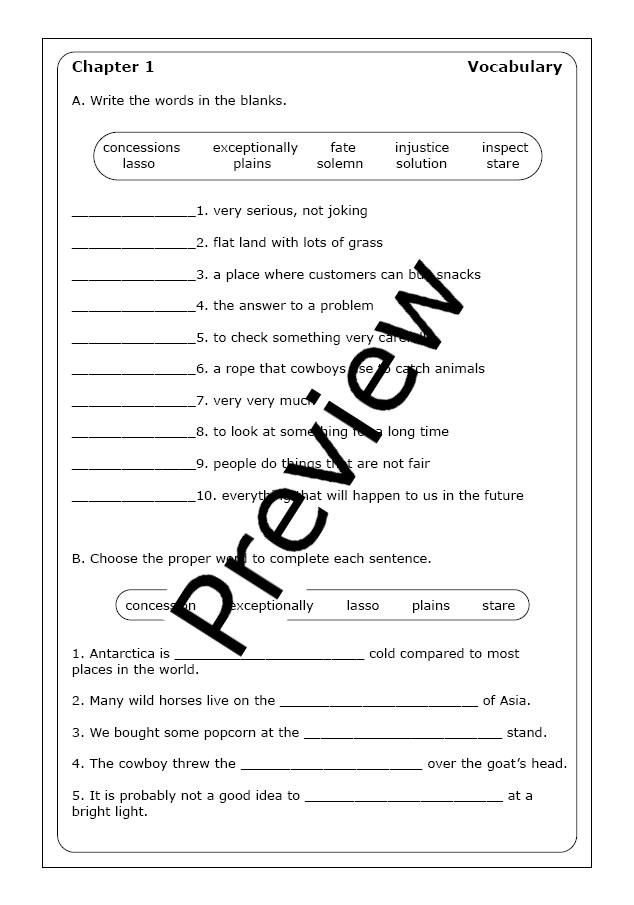 Kate DiCamillo "Leroy Ninker Saddles Up" worksheets | Made By Teachers