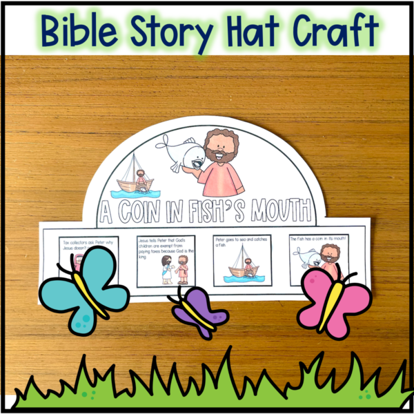 Peter Finds a Coin Bible Activities l Jesus Miracles Bible Study | Made ...