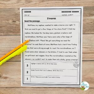 Decodable Passages for Orton-Gillingham Lessons Level 4 | Made By Teachers