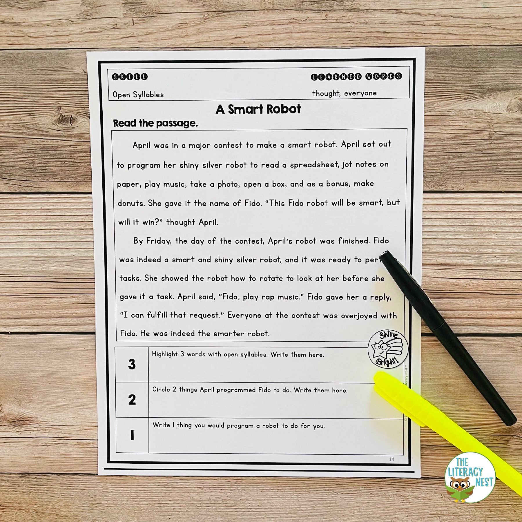 Decodable Passages for Orton-Gillingham Lessons Level 3 | Made By Teachers