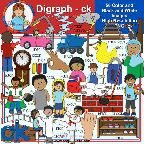 Clip Art - Digraph Ck | Made By Teachers