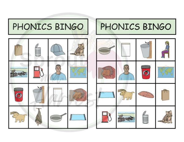 PHONICS CVC BINGO GAME - Short 'a' CVC Words | Made By Teachers