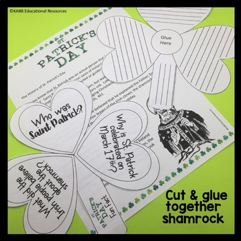 St. Patrick's Day Reading Comprehension and Craftivity | Made By Teachers
