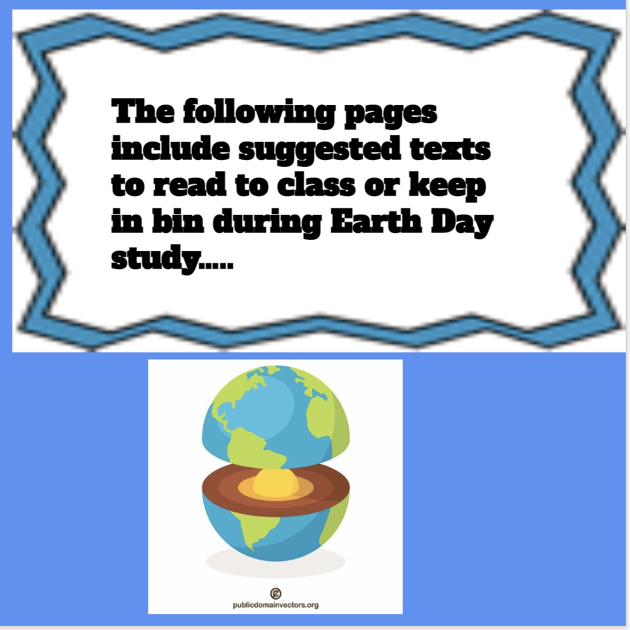 EARTH DAY: FUN INTERDISCIPLINARY UNIT OF STUDY | Made By Teachers