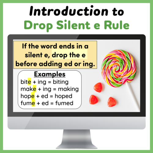 Double Consonants and Drop Silent e - Suffix Rules - Google Slides ...