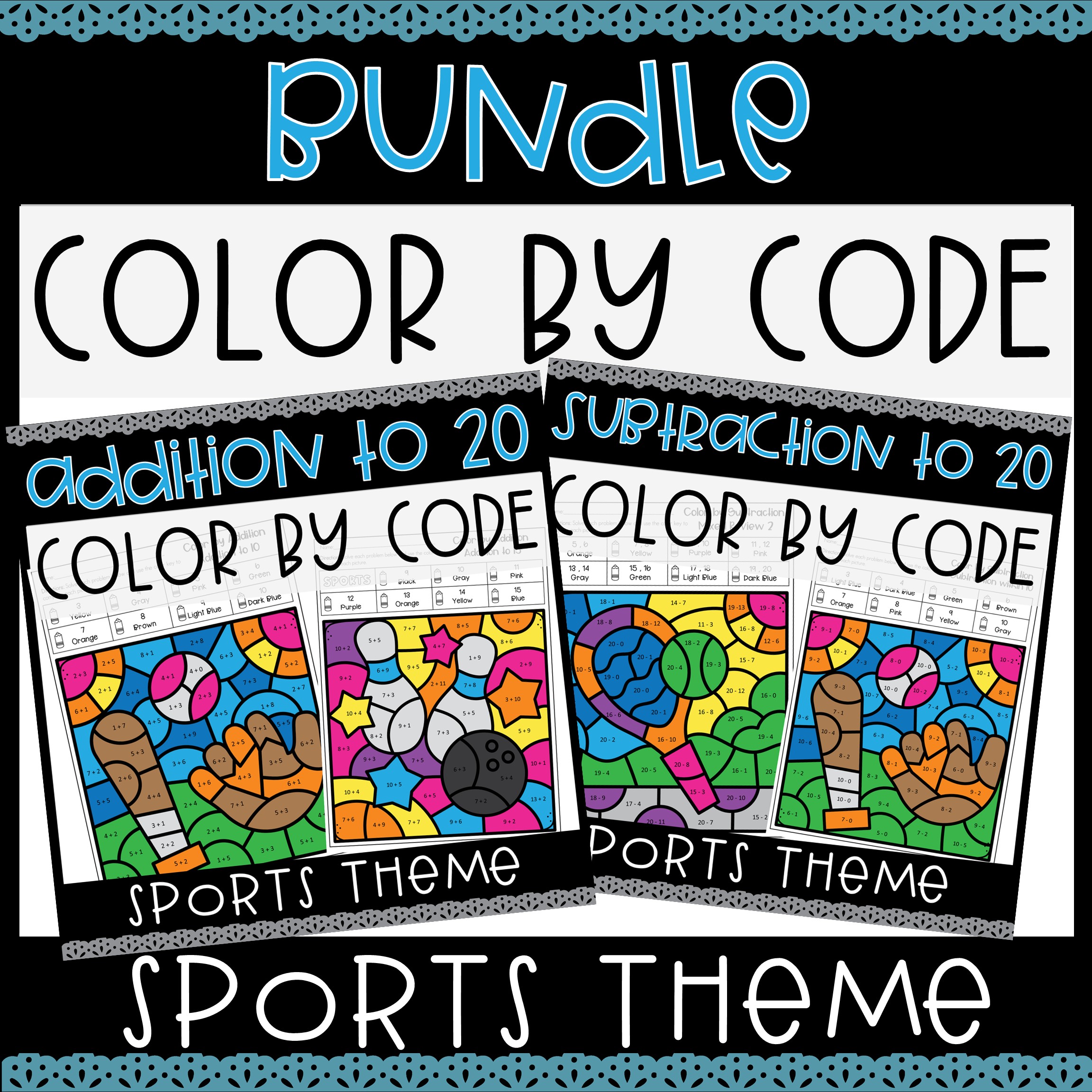 Spring Flowers Addition to 20 Color by Code FREEBIE | Made By Teachers