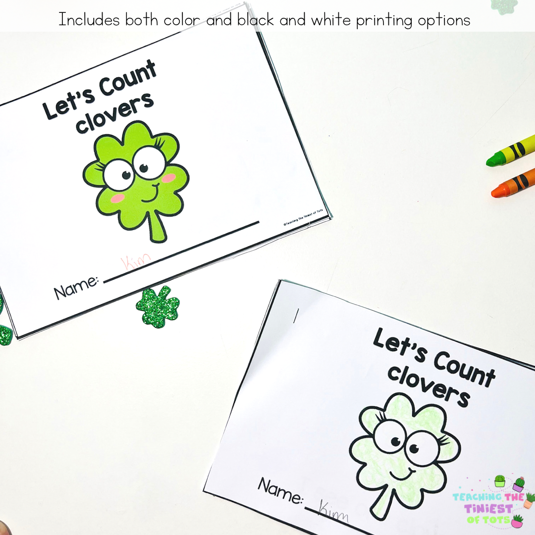 St. Patrick's Day Emergent Reader Sight Word Books |Kindergarten ...