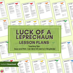 LEPRECHAUN LEGEND | LESSONS AND PRINTABLES | MATH LITERACY CRAFT ...