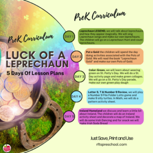 LEPRECHAUN LEGEND | LESSONS AND PRINTABLES | MATH LITERACY CRAFT ...