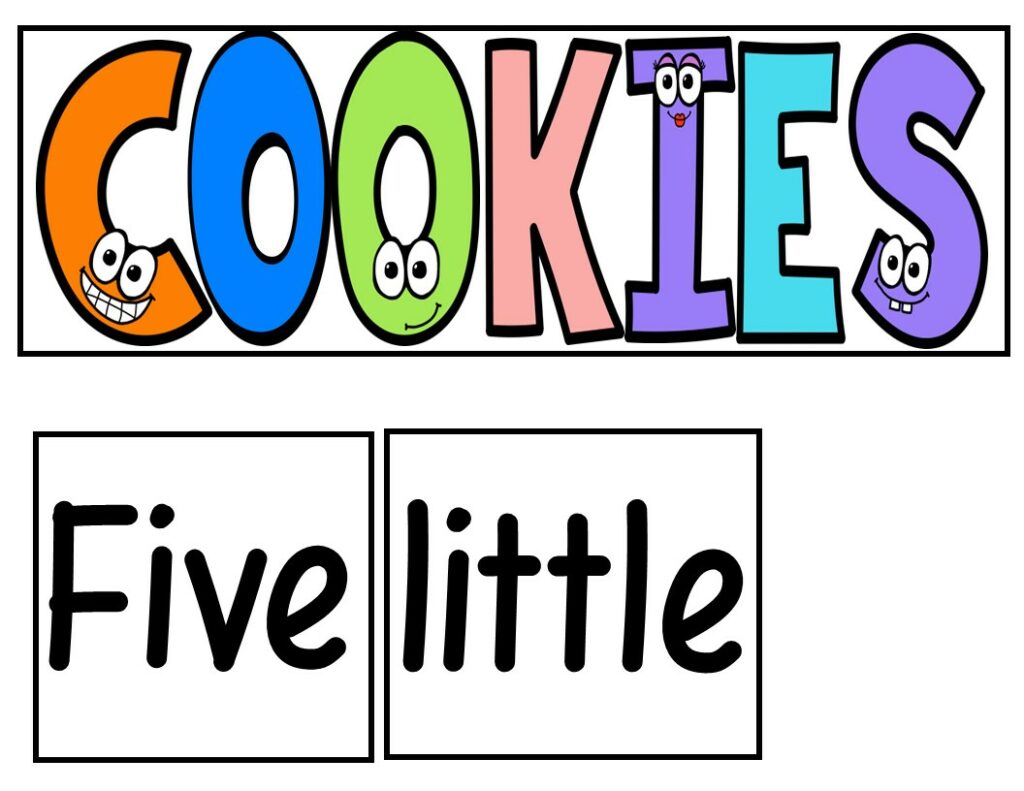 Five Little Cookies {Pocket Chart Activities} | Made By Teachers