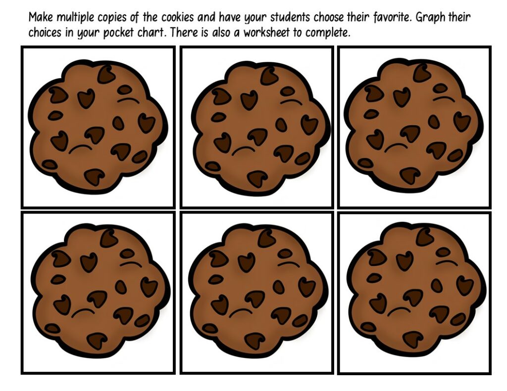 Five Little Cookies {Pocket Chart Activities} | Made By Teachers