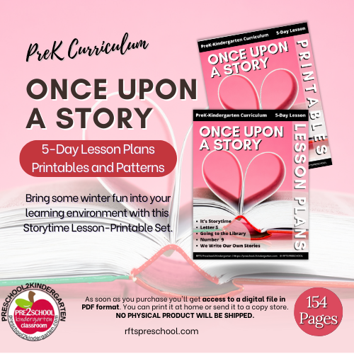 ONCE UPON A STORY | LESSONS AND PRINTABLES | MATH LITERACY CRAFT ...