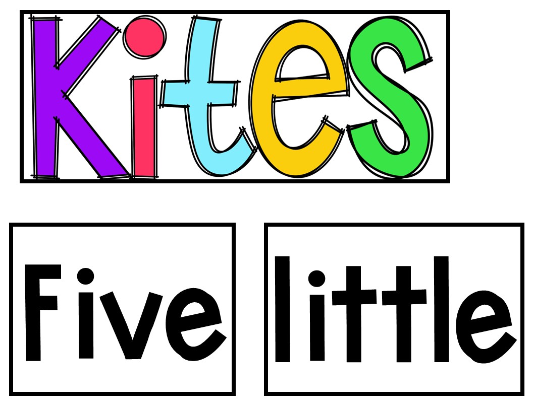 Five Little Kites {Pocket Chart Poem} | Made By Teachers