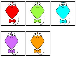 Five Little Kites {Pocket Chart Poem} | Made By Teachers