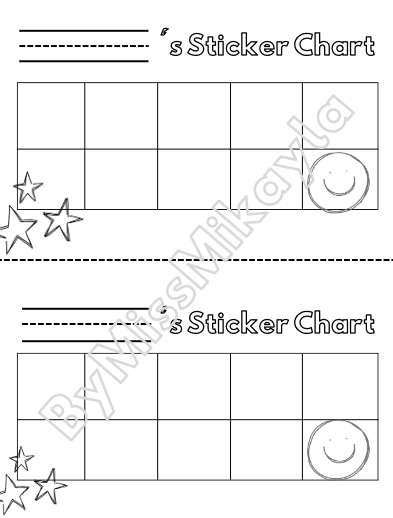 Printable Sticker Chart Bundle | Made By Teachers