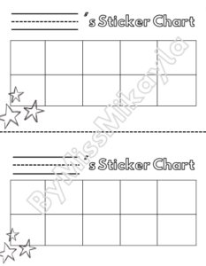 Printable Sticker Chart Bundle | Made By Teachers