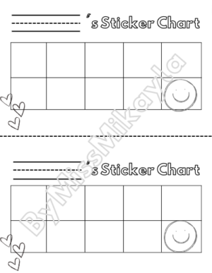 Printable Sticker Chart Bundle | Made By Teachers
