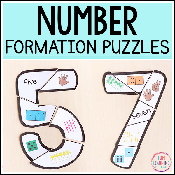 Number Sense Formation Puzzles | Made By Teachers