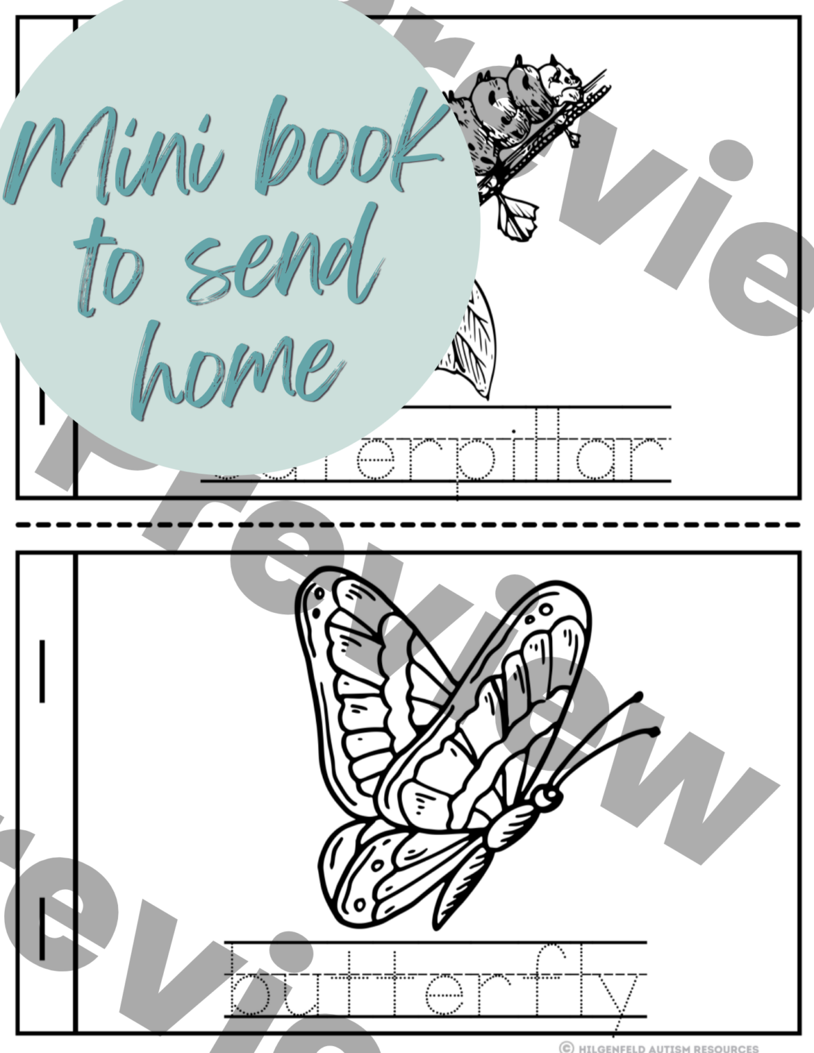 Spring & Earth Day Vocabulary Cards, Traceable Print Cards, & Mini Book ...