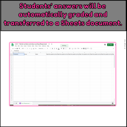 Recite Numbers and Skip Count - Google Slides™ & Forms™ | Made By Teachers