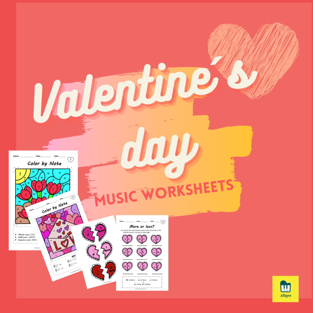 Valentine´s day - Music Worksheets | Made By Teachers