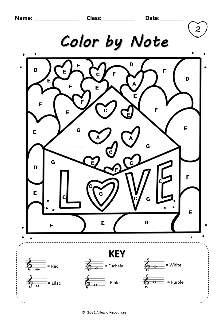 Valentine´s day - Music Worksheets | Made By Teachers